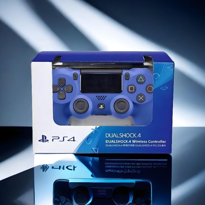 Original New Ps4 Dualshock® 4 Wireless Controller (Blue Version 2 ...
