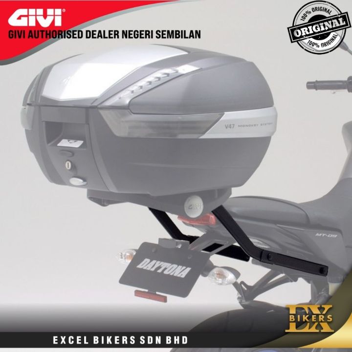 GIVI 2115FZ TOP BOX RACK FOR YAMAHA MT-09 (2013 - 2016)/GIVI RACK/ RACK/GIVI/GIVI REAR RACK/MT ...