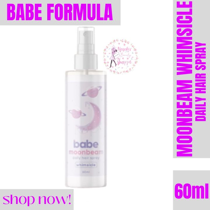 Babe Formula Whimsicle Moonbeam Daily Hair Spray 60ml | Lazada PH