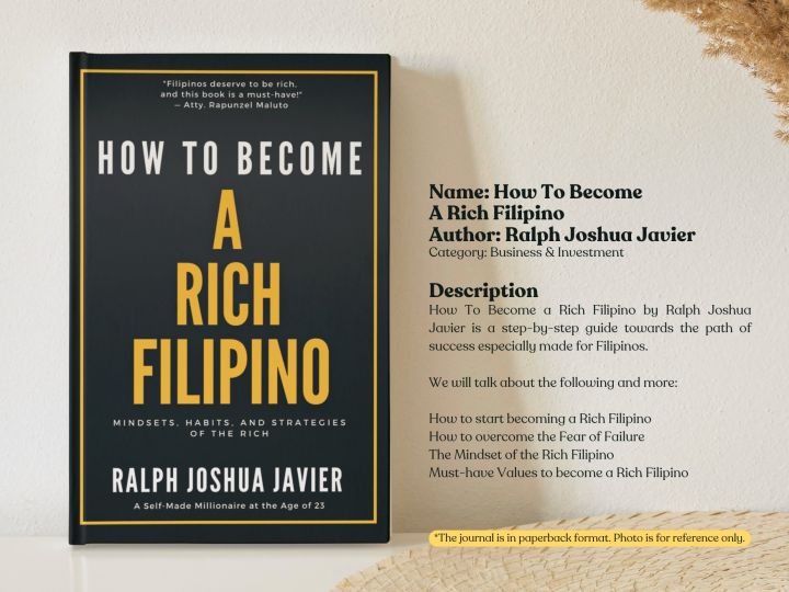 How To Become A Rich Filipino | Ralph Joshua Javier | Business and ...