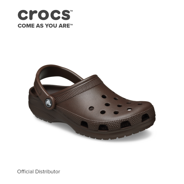 Crocs Unisex Classic Clog in Coffee | Lazada PH