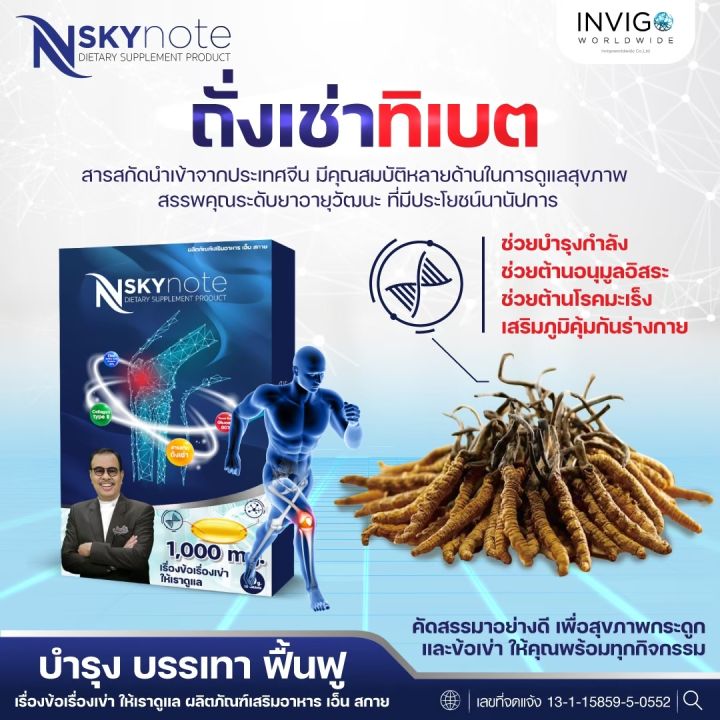 N-sky note เอ็นสกาย โน้ต (5 กล่อง) ของแท้ 100% เรื่องปวดข้อ ปวดข้อ บ่าไหล่ | Lazada.co.th