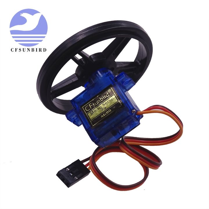 (RUIO) FS90R SG90 Micro Servo 360 Degree Continuous Rotation Mini RC ...