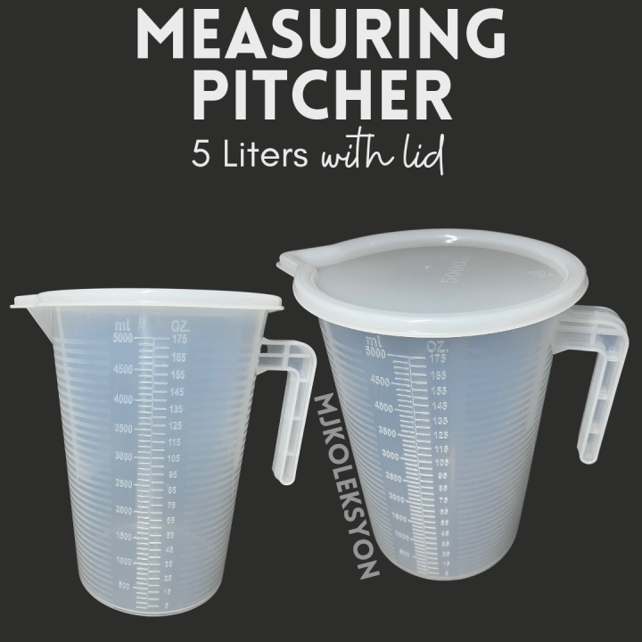 Measuring Pitcher with Takip 5 Liters | Lazada PH