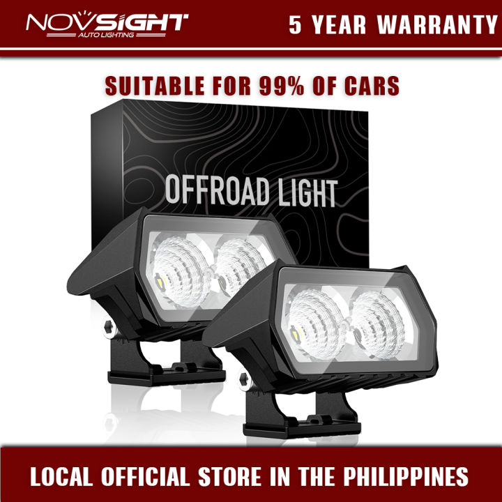 Novsight WL3 Laser Gun 40W 4800LM White For Motorcycle Jeepney Cars ...