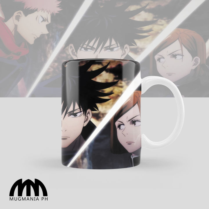 Anime Mugs -Mugmania - Jujutsu Kaisen - Megumi Fushiguro , Yugi Itadori ...