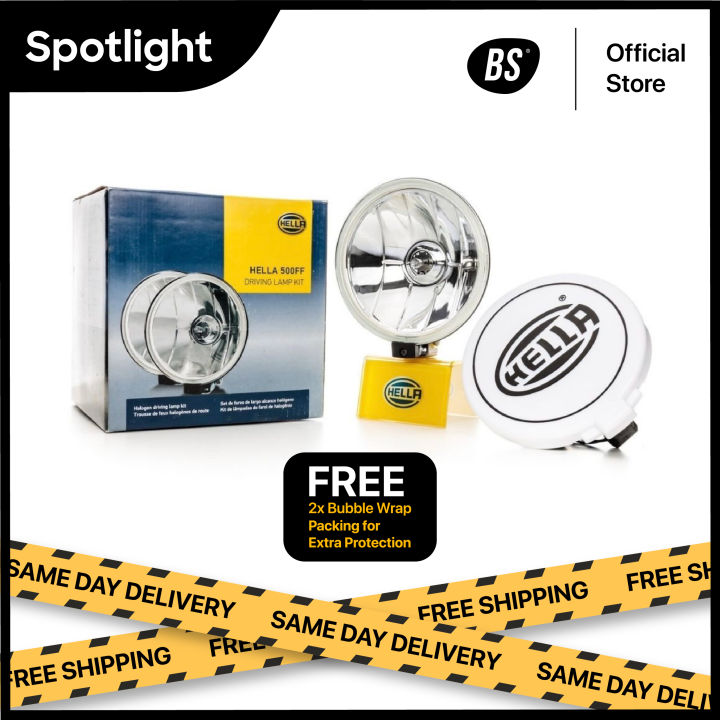 HELLA 500FF Driving Lamp Kit Set | TRUCK | LORI DUAL H3 Halogen ...