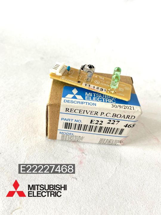 แผงรับสัญญาณรีโมทแอร์ E22227468 Mitsubishi Electric ตัวรับสัญญาณแอร์ ...