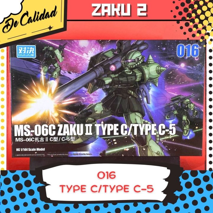 016 Zaku 2 Type C Type C5 1/144 Model Kit | Lazada PH