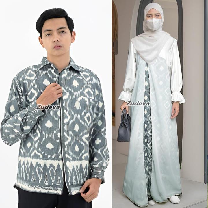 ZUDEVA - MEILODI couple tenun baju tenun kondangan baju tenun lamaran ...
