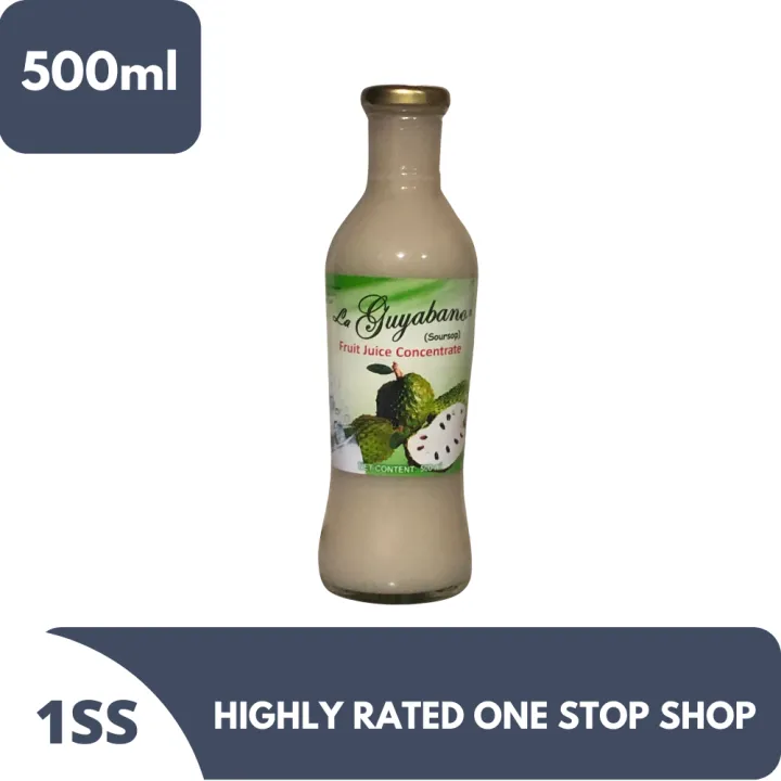 La guyabano Fruit Juice Concentrate 500ml | Lazada PH