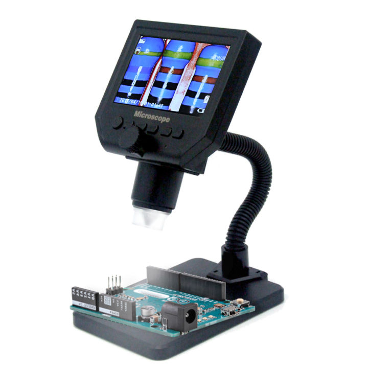 Smart Sensor G600 Portable LCD Digital Microscope with High Brightness ...