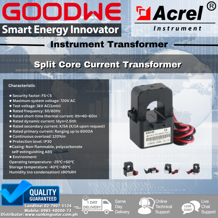 ACREL Instrument Transformer Split Core Current Transformer AKH-0.66K | Lazada PH