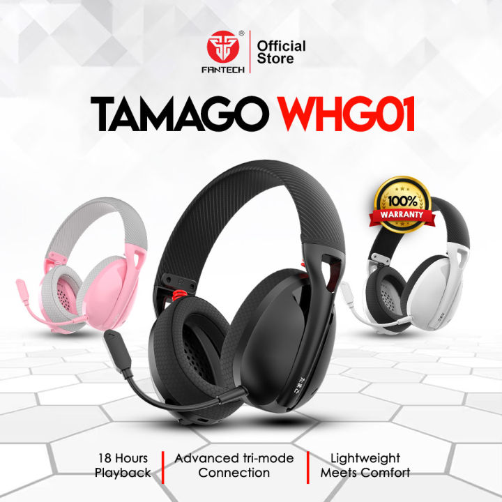 Fantech Tamago WHG01 Wireless Headphones with Tri-mode Connection ...