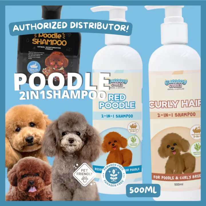 Reddening Shampoo for Toy Poodles 500ml GummyCares Pet Shampoo Cat ...