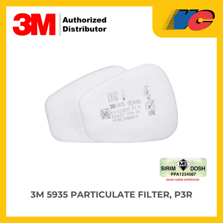 3M Particulate Filters 5935, P3R | Lazada