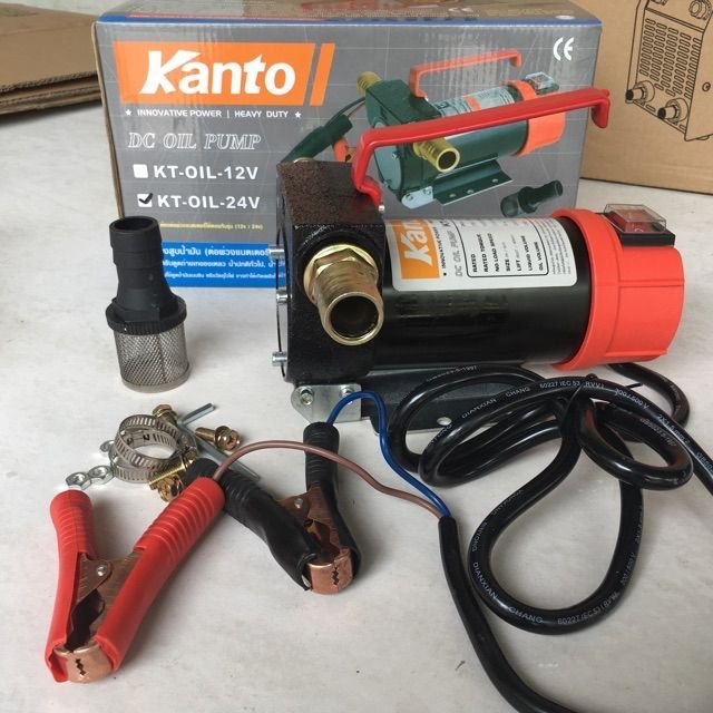 Woww สุดคุ้ม KANTO, OSUKAปั๊มน้ำ ใช้กับแบตเตอรี่ 12V เครื่องสูบน้ำมันKT ...
