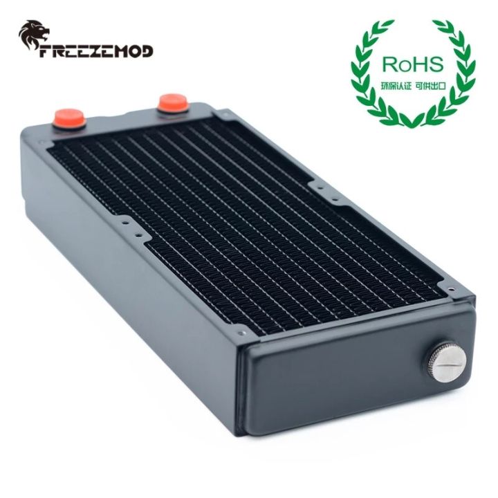 REEZEMOD 45MM Thick PC Copper Radiator 2 Layers 240Mm Computer Water ...