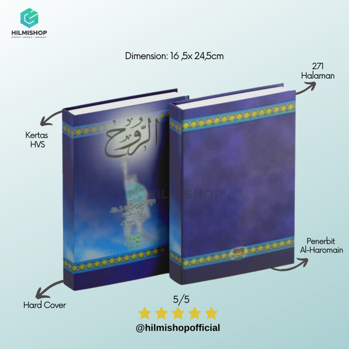 Kitab Kuning Ar-Ruh Ibnu Qoyyim Tulisan Arab | Lazada Indonesia