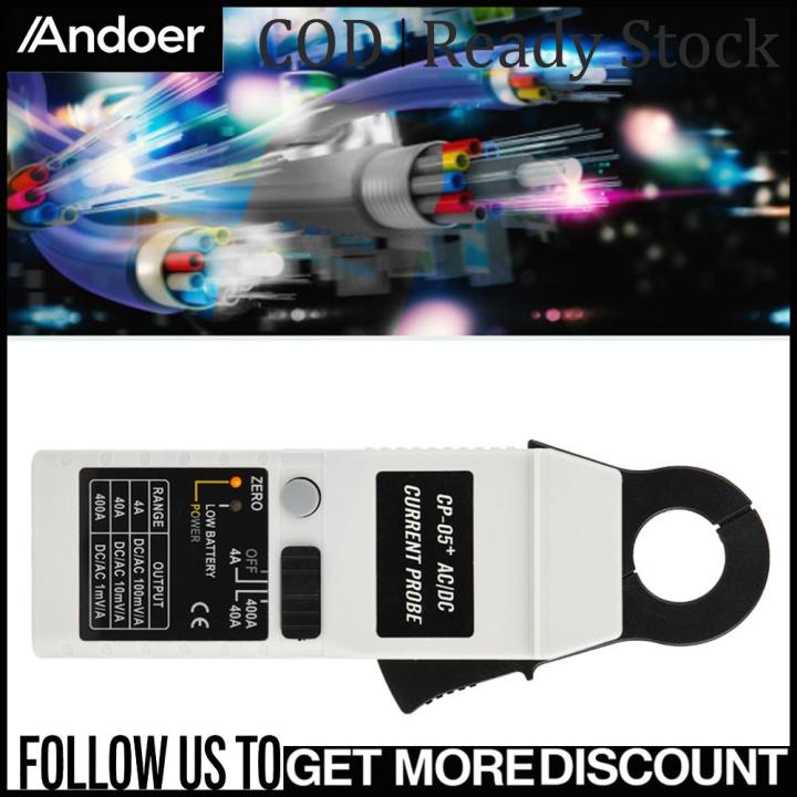 Andoer- CP-05 Current Probe Clamp Current Probe AC/DC Clamp Current ...