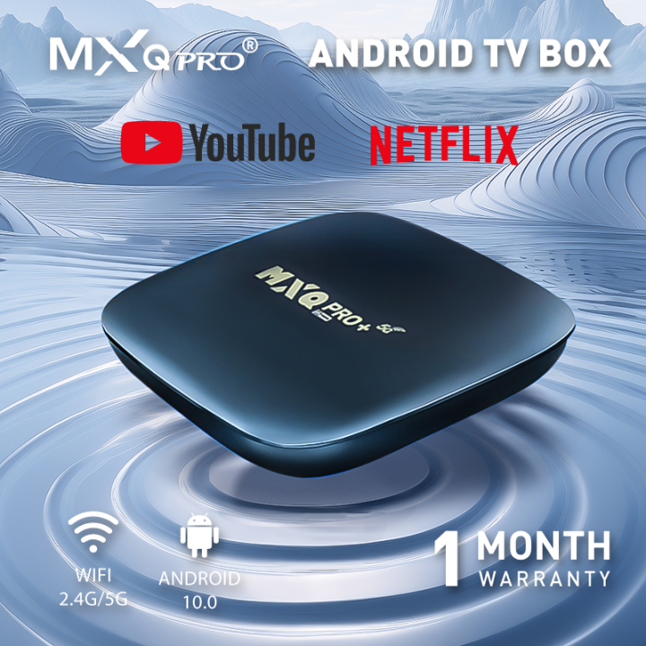 mxq pro 4k android tv box 5g version 4G RAM+64G ROM smart mxq pro tv ...