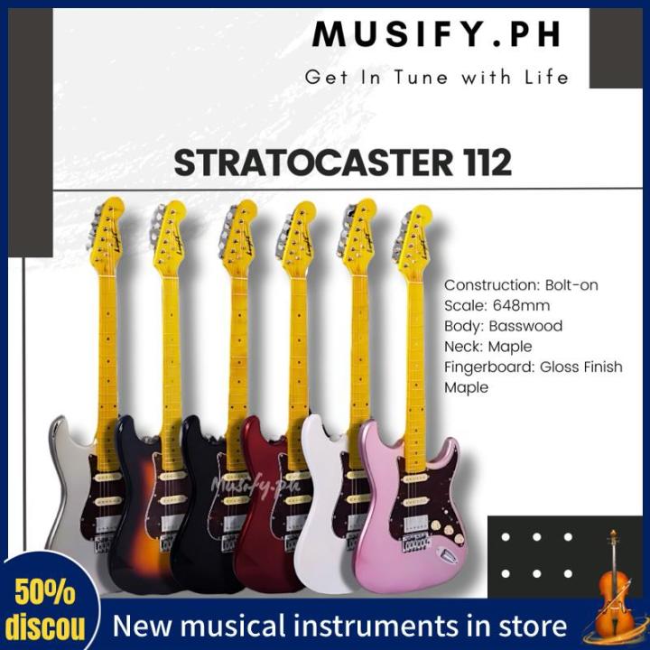 musical instrument Knight Stratocaster 4 Pickup Electric Guitar With ...