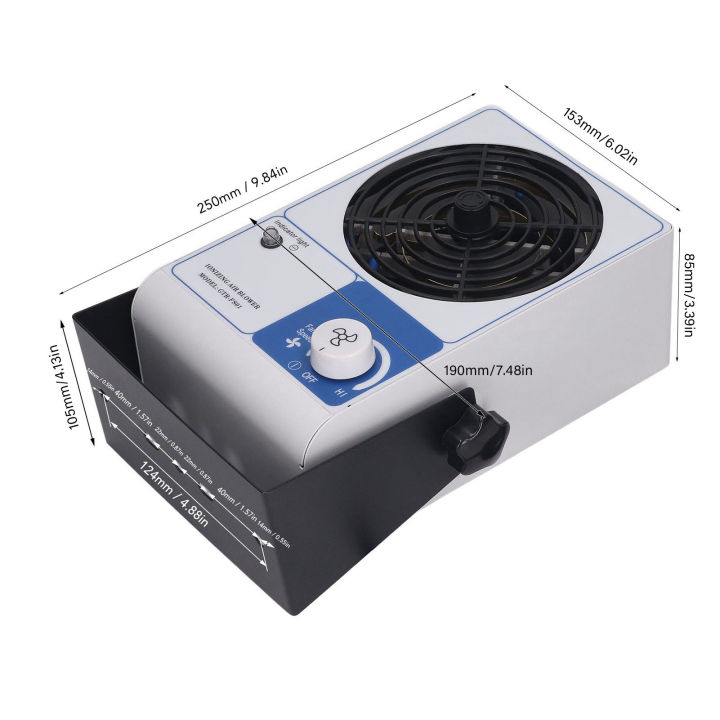 Ionizing Fan Self Cleaning Ionizer Fan Efficient 45 To 140CMF ...