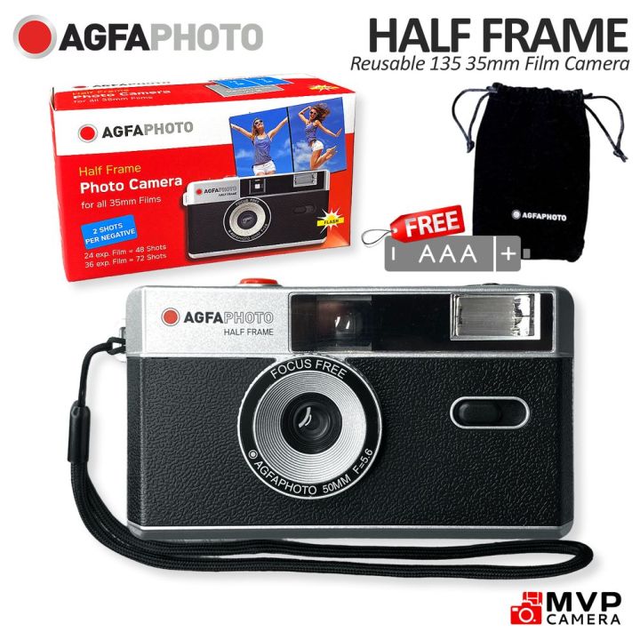 AGFAPHOTO AGFA Half Frame Foto Kamera Analogue 135 35mm REUSABLE Film ...