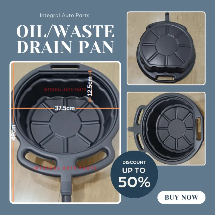 Car Motor Universal Oil Fluid Waste Drain Collector Pan | Lazada PH