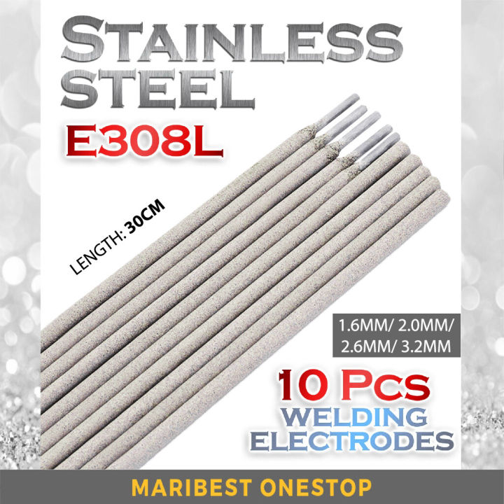 10PCS E308L-16 STAINLESS STEEL WELDING ELECTRODE MMA WELDING ARC ...