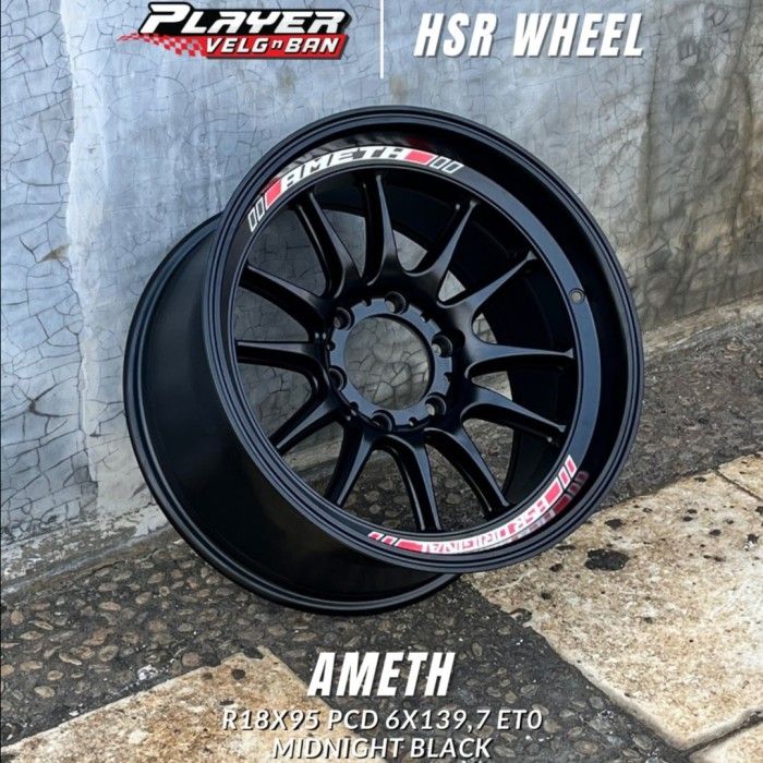 VELG MOBIL RACING R18 HSR AMETH UNTUK FORTUNER PAJERO DMAX DLL | Lazada ...