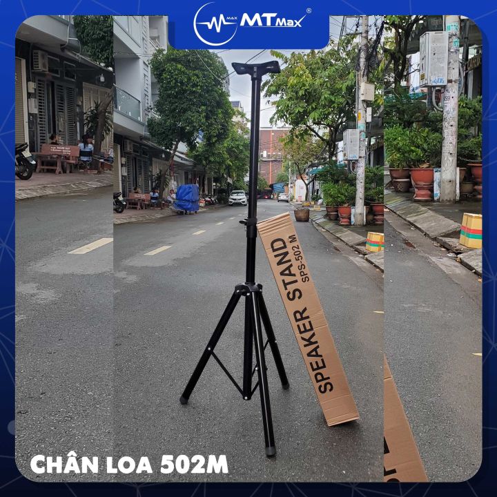 Chân loa đứng SPS 502M siêu chắc chắn tăng giảm chiều cao, giúp loa cân bằng cố định cao 1m65 ...