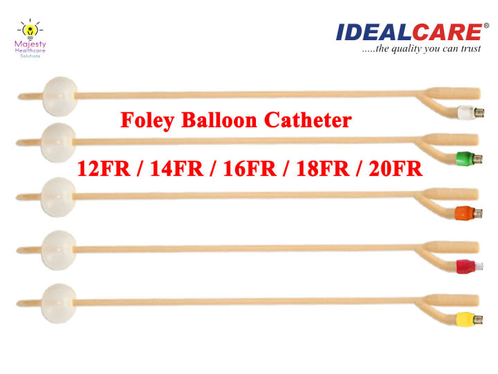 2 WAY FOLEY CATHETER BALLOON IDEALCARE 1PC | Lazada