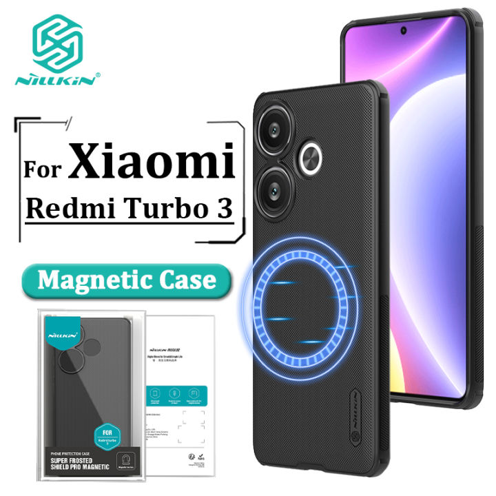 Nillkin Hard PC + TPU MagSafe Case for Xiaomi Redmi Turbo 3 / Poco F6 ...