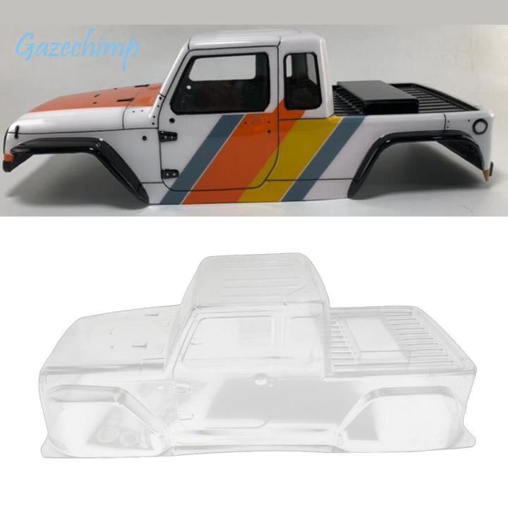 Gazechimp 12.32'' Body Shell Unpainted PC 1/10 RC Crawler Shell Body RC ...