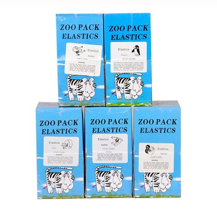 5000Pcs ZOO Pack ยาง Latex Elastics Braces Elastic Ties 3.5Oz 1/8 3/16 ...