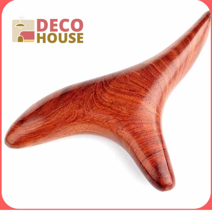 DECORATIVE HOUSE Triangle Wood Trigger Point Massager Professional ...