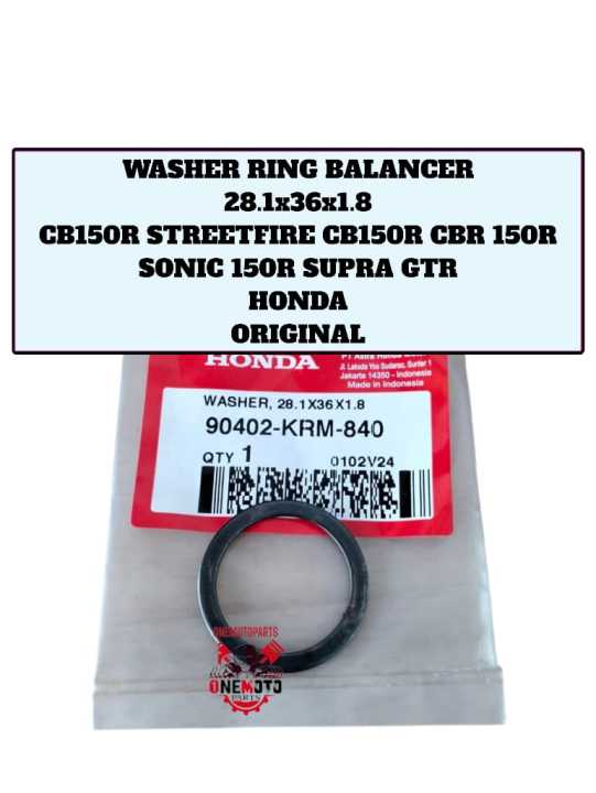 WASHER RING BALANCER 28 1x36x1.8 CB150R CB150R CBR 150R SONIC 150R ...