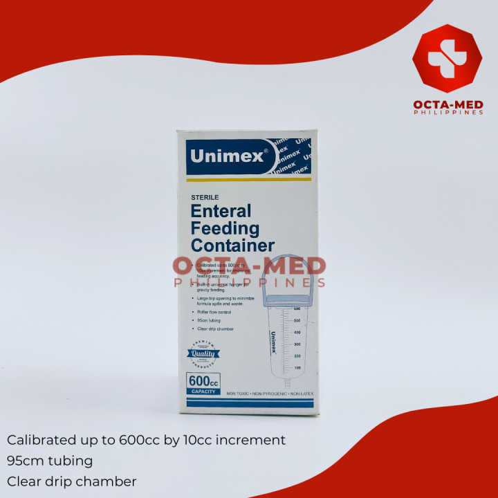 Medical Enteral Feeding Container (600cc) UNIMEX Wholesale | Lazada PH