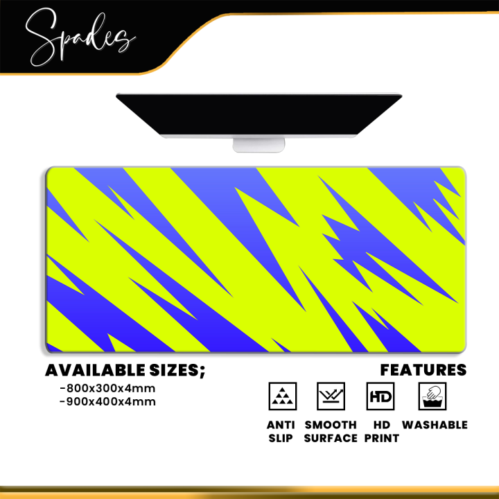 Gigaware Custom ZigZag Design Extended Mousepad Deskmat Large Gaming Mouse pad | Lazada PH