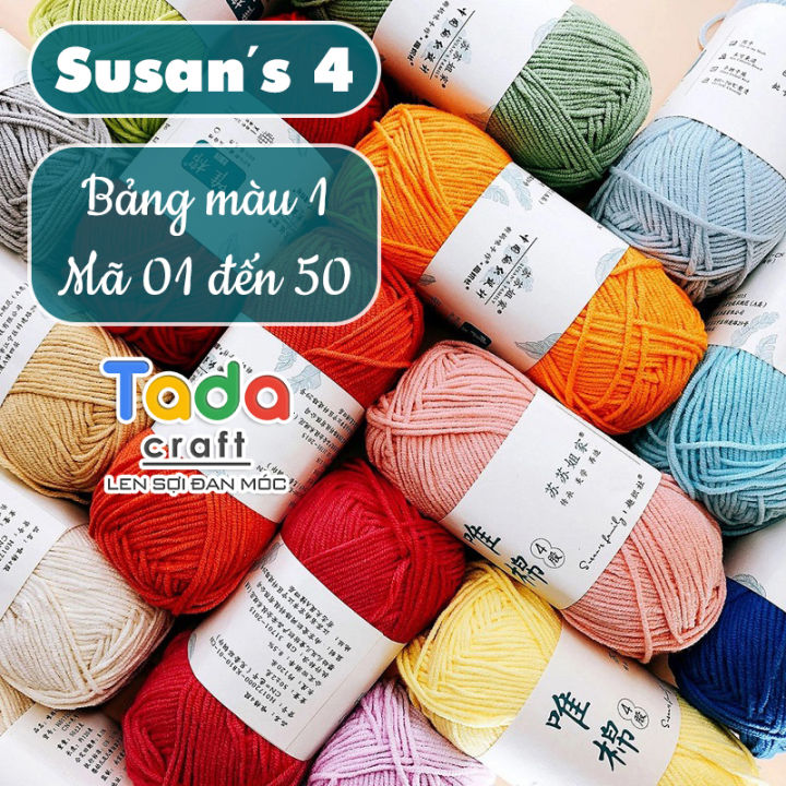 Len Susan's Family 4 - Cuộn 50gr (Mã 01 đến 50) | Lazada.vn