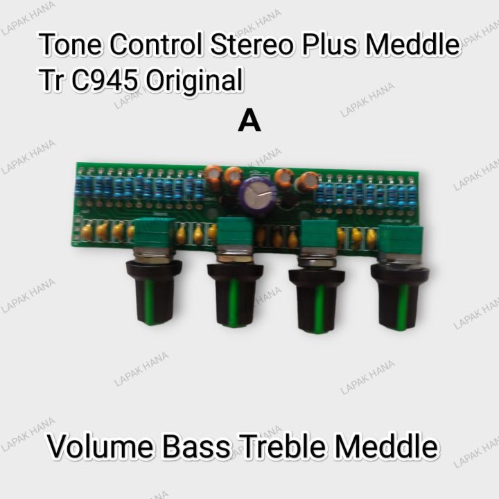 tone control plus middle 2 TR c945 asli Tone control Tone control Dc 12v Tone control low nois ...