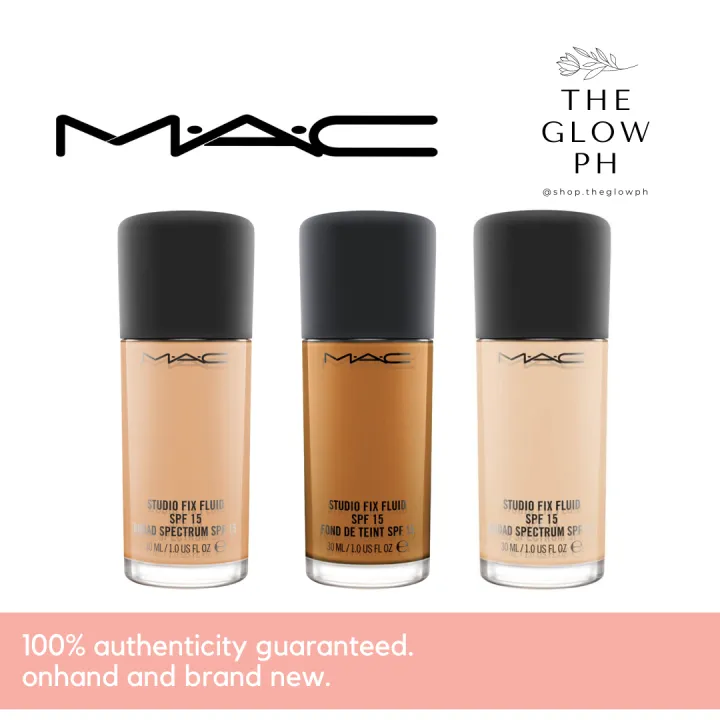 [AUTHENTIC] MAC Cosmetics Studio Fix Fluid SPF15/PA++ Foundation 30ml ...