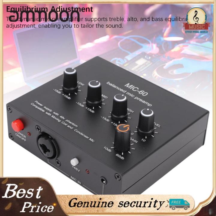 Microphone Preamp Microphone Preamplifier Balanced Circuit with 48V ...
