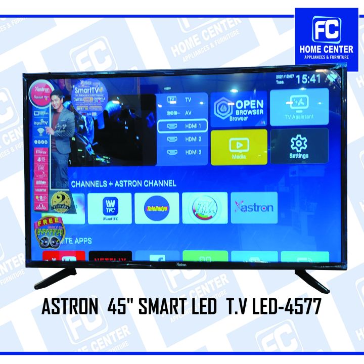 ASTRON 45" SMART LED T.V LED-4577 | Lazada PH