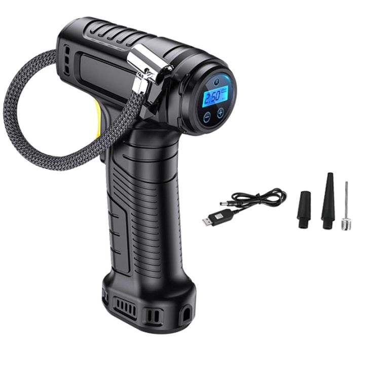 GO Auto-120W Handheld Air Compressor Wireless Digital Inflatable Pump ...