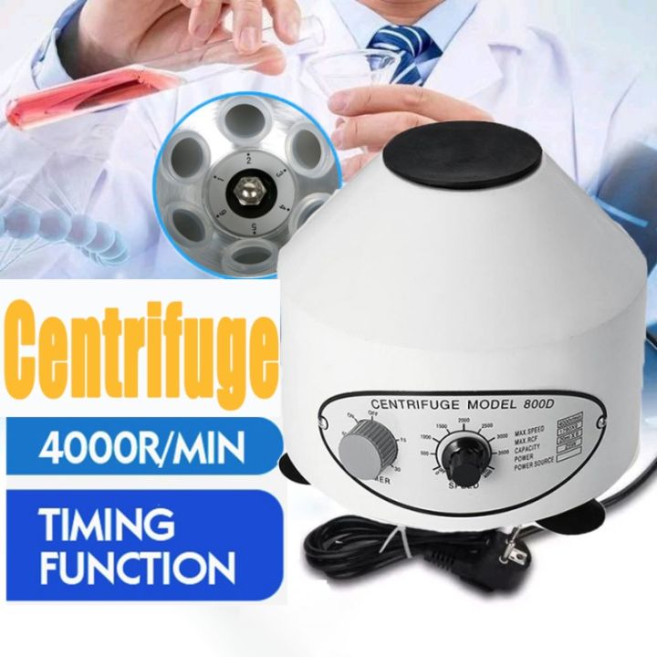 Alat Centrifuge Mesin Centrifuga Elektrik Alat Centrifuge 6 Hole 4000 ...