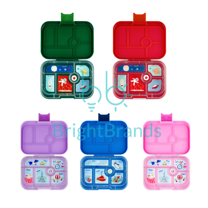 Yumbox Original 6 Compartment (Lunch Boxes / Bento Boxes) | Lazada PH