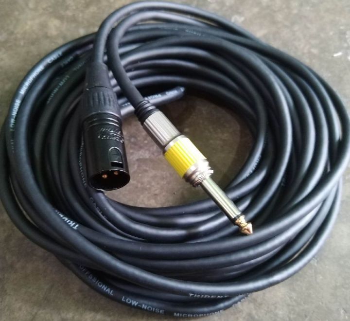 HEAVY DUTY XLR MALE TO PL AUDIO CABLE HEAVY DUTY CONNECTORS | Lazada PH