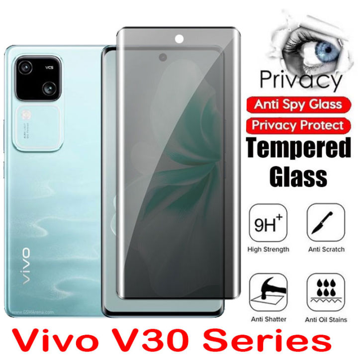 For Vivo V30 Pro V30Pro V30E V30e V30Lite V 30 Pro Vivo 5G 2024 3D Full Cover Curved Privacy ...